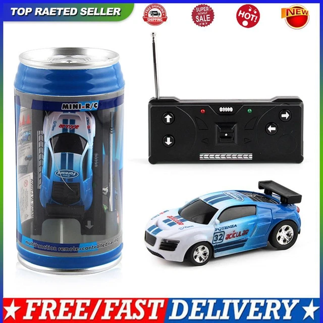 COKE CAN MINI Cans RC Car LED Lights Plastic Mini RC Car Car Model for ...