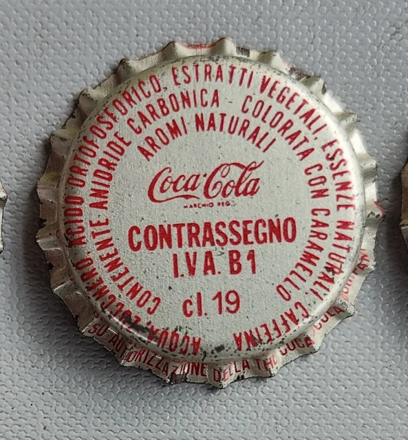 TAPPO CORONA COCA Cola contrassegno IVA B1 EUR 1,99 - PicClick IT