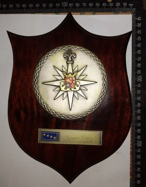 CREST MARINA MILITARE Stato Maggiore Con Dedica Rarità!!! EUR 35,00 ...