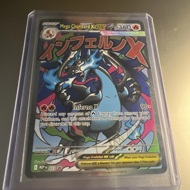 MEGA CHARIZARD X EX Phantasmal Flames UPC PROMO #23 £67.05 - PicClick UK