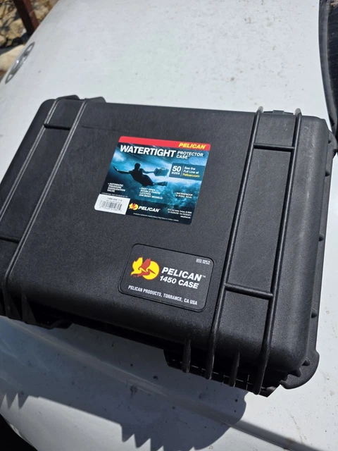 BLACK PELICAN 1450 case with foam. $122.22 - PicClick CA