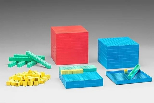 BASE TEN SET Active Learning 039577.000 Guide Box "BOX OPEN "MAY BE PCS ...