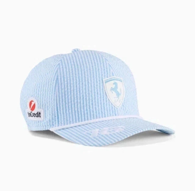 SCUDERIA FERRARI F1 Team 2025 Special Edition Monaco Leclerc Cap NEU ...