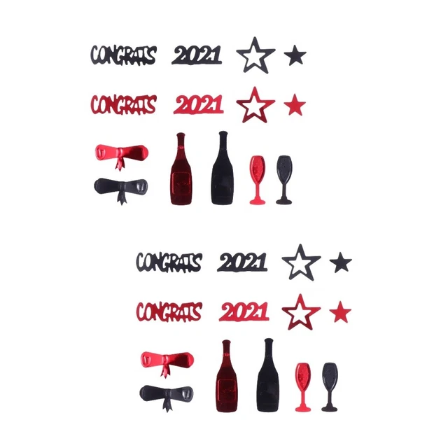 TABLEAU DE GRADUATION Saison des Diplômes 8 sacs éparpillements de ...