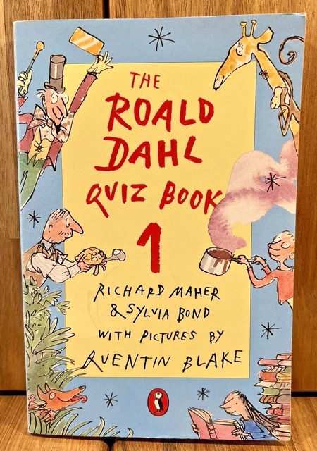 THE ROALD DAHL Quiz Book 1 ~ Charlie Matilda The Pelly Mr Fox Esio Trot ...