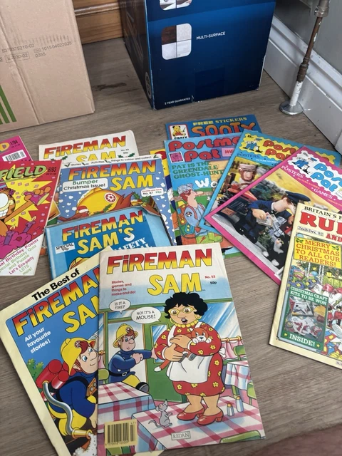 POSTMAN PAT FIREMAN Sam & Others Comics £1.75 - PicClick UK