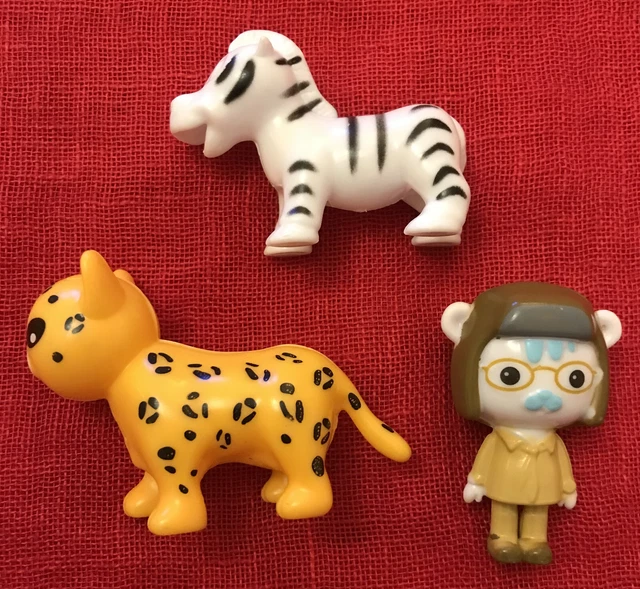 OCTONAUTS MAGAZINE FIGURE Bundle Okapi Rescue Set: Leopard, Zebra ...