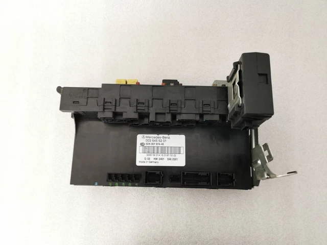 MERCEDES C-CLASS W203 SAM control unit fuse box rear module 0035455201 ...