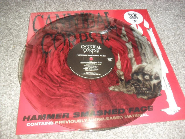 CANNIBAL CORPSE -HAMMER Smashed Face- Awesome Mega Rare Edition Vinyl ...