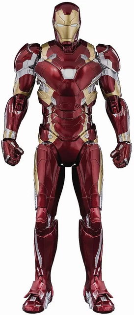 MARVEL THE INFINITY Saga DLX Iron Man Mark 46 1/12 175mm Zincalloy ...