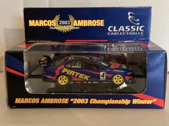 CLASSIC CARLECTABLES FORD BA Falcon 2003 Championship winner Marcos ...