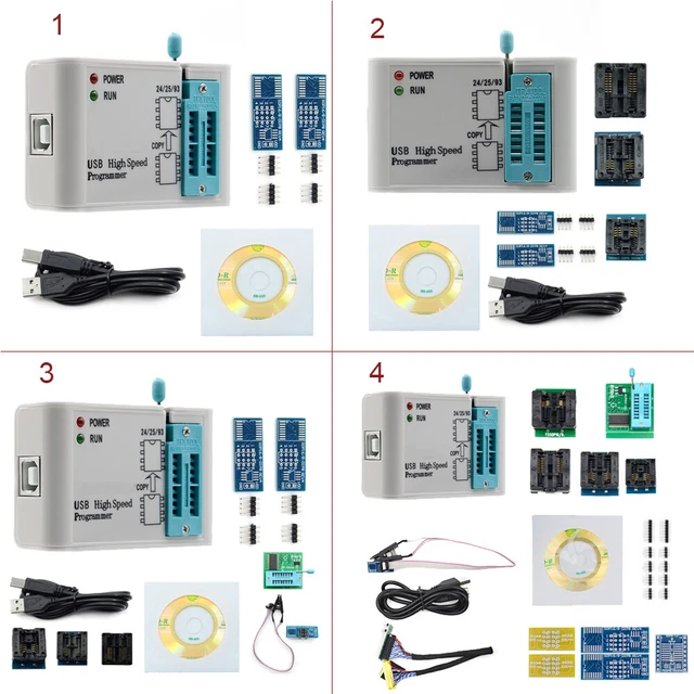 PROGRAMMER KIT HIGH-SPEED USB SPI BIOS Flasher Flash Programming Tool ...