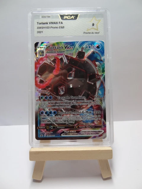 CARTE POKÉMON GRADÉE " Tortank VMAX " - PROMO - SWSH103 - Full Art ...