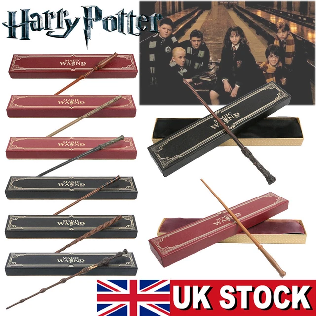 HARRY POTTER MAGIC Wand Hermione Dumbledore Wands Stick Boxed Birthday ...