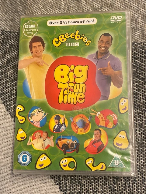 CBEEBIES BIG FUN Time DVD UK R2 Childrens BBC TV BRAND NEW & SEALED £22 ...