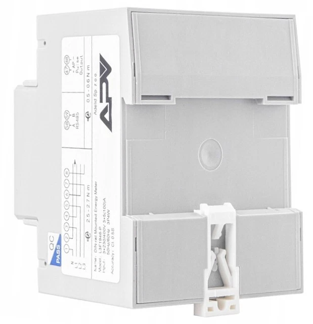 ROTARY CURRENT METER 3 Phase Current Meter Rs485 Modbus Bi-Directional ...