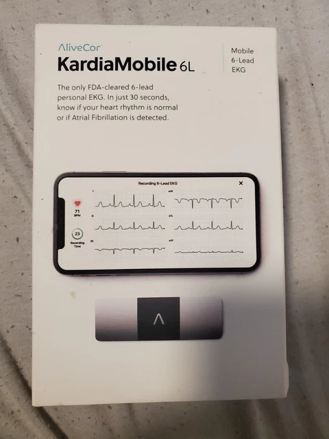 KARDIA MOBILE 6-LEAD Personal EKG Monitor $90.00 - PicClick