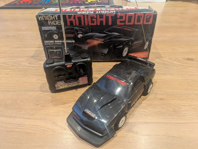VINTAGE TOY MATSUSHIRO Knight Rider KITT 1/18 Scale Radio Control RC ...