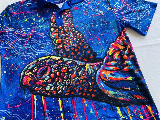 LORE LUKE MALLIE Indigenous Aboriginal Art Naidoc Week Polo Collard ...