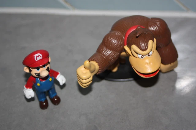 NINTENDO SUPER MARIO Mini Figurines Donkey Kong super mario 2007 TM i4 ...