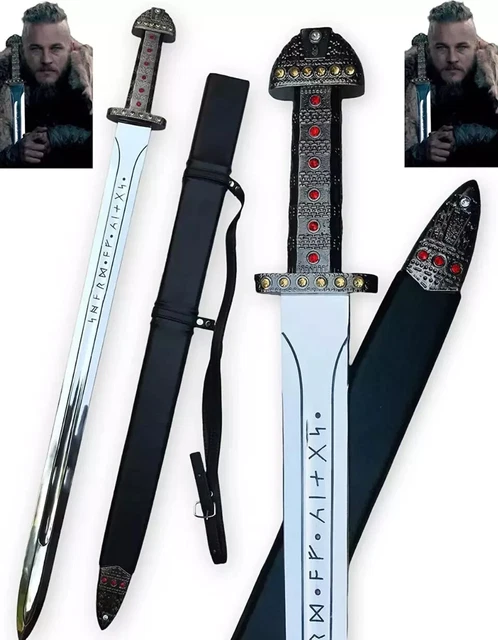 VIKING KING SWORD Ragnar & Bjorn Ironside The Vikings Functional Viking ...