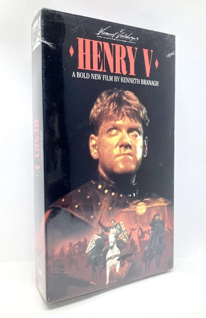 HENRY V (VHS) Kenneth Branagh Derek Jacobi Ian Holm, Emma Thompson Judi ...