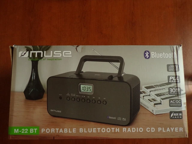 MUSE RADIO CD avec bluetooth m22bt EUR 37,50 - PicClick FR