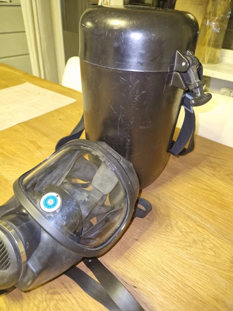 ORIGINAL MSA AUER Vollmaske der Feuerwehr Hamburg – Vintage ...