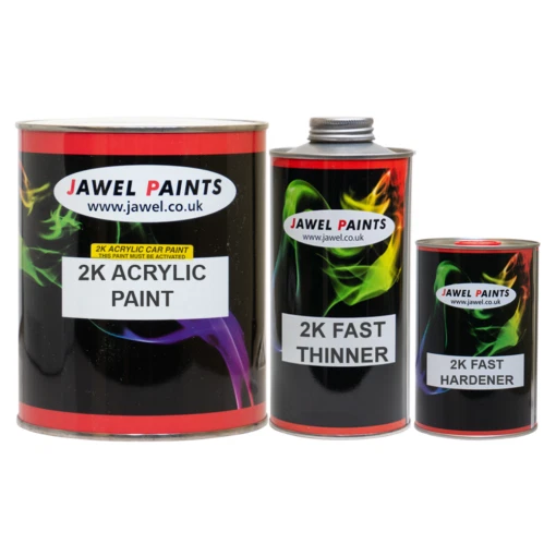 2K ACRYLIC CAR Paint Colour V/W White R902 2.5Ltr Kit £77.88 - PicClick UK