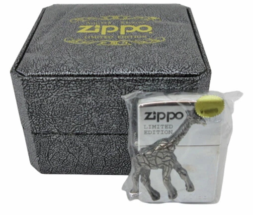 ZIPPO ANIMAL 3D Metal Giraffe Special Limited Edition 1000 Pieces 97 ...