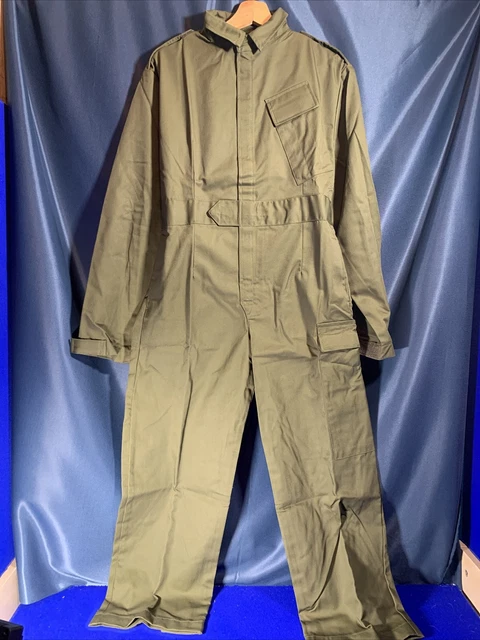 NEW GENUINE BRITISH Army Olive Green Mechanics Overalls Coveralls ...