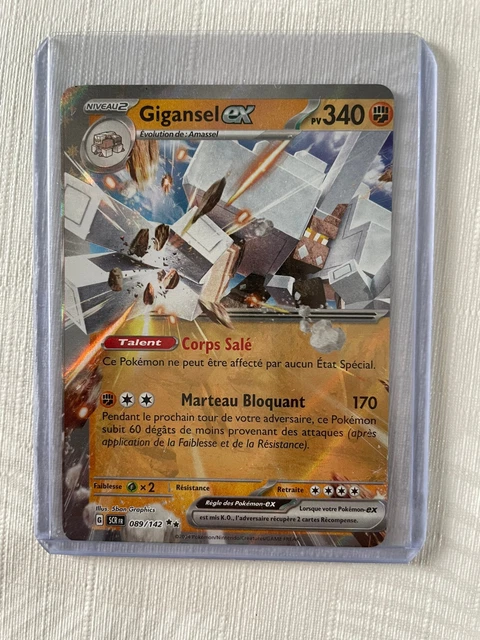 CARTE POKEMON GIGANSEL ex Garganacl ex キョジオーン misscut EUR 299,00 ...