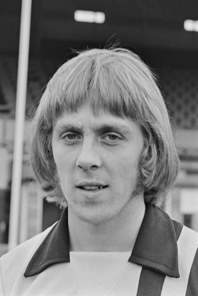 ENGLISH FOOTBALLER KEITH Mercer of League team Watford FC 1974 OLD ...