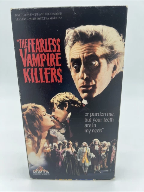 THE FEARLESS VAMPIRE Killers VHS Roman Polanski Sharon Tate MGM ...