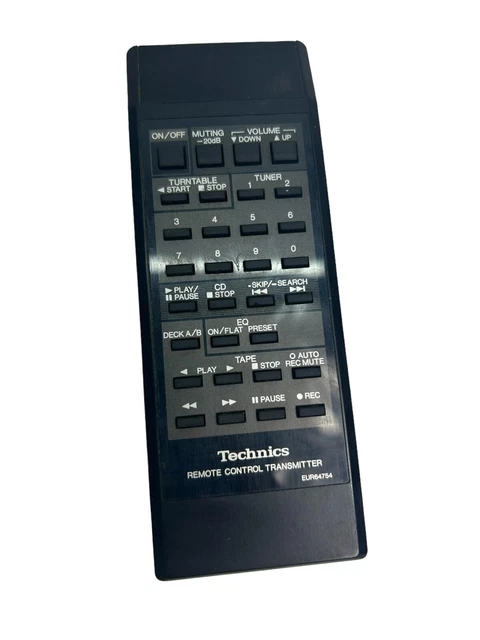 GENUINE TECHNICS EUR64754 for ST-X990L SU-X950 RS-X950 Audio Remote £45 ...