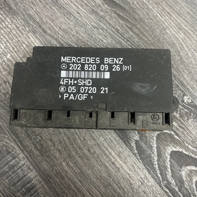 GENUINE MERCEDES C Class Comfort Module W202 Abc Control Unit ...