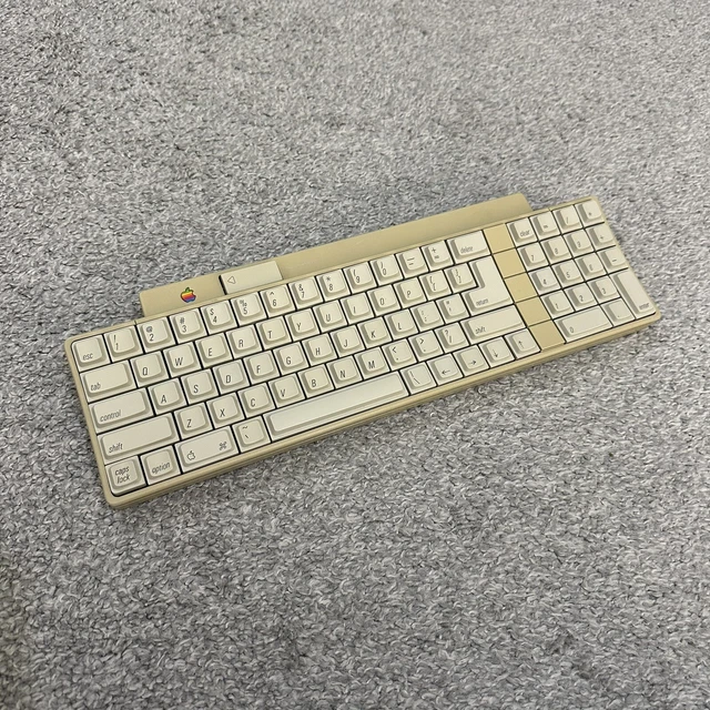 VINTAGE MACINTOSH APPLE Desktop Bus Keyboard A9M0330 $79.99 - PicClick