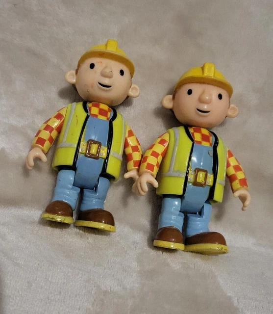 BOB THE BUILDER Action Figure Original BBC CBeebies high vis jacket ...