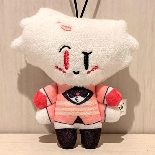 PELUCHE POUPÉE HAZBIN Hotel Howa Nui Angel Dust 8 cm Bandai 2026 Japon ...