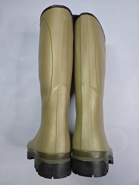 LE CHAMEAU COUNTRY Cross Neoprene Lined Men's Iconic Green Wellington ...