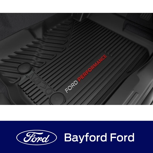GENUINE FORD NEXT-GEN Ranger Raptor All Weather Performance Mat Set ...