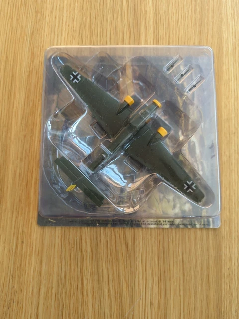 GERMAN LUFTWAFFE JUNKERS Ju52 Transport Airplane Model 1/44 Plane ...