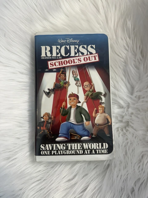 RECESS SCHOOL’S OUT Movie VHS 2001 Walt Disney Adventure $4.10 - PicClick