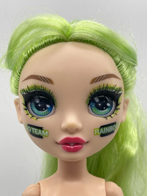 RAINBOW HIGH JADE Hunter Doll Cheer Green Hair Cheerleader 2021 ...