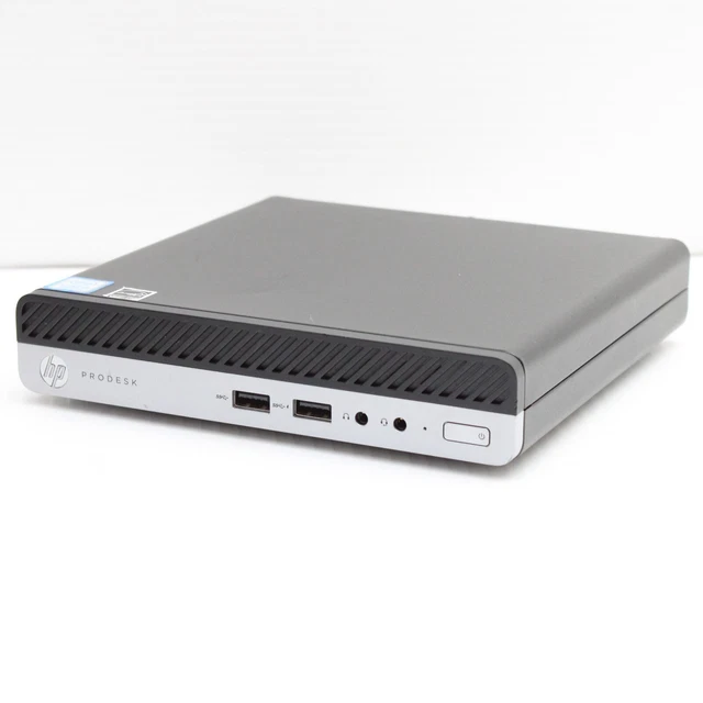 HP PRODESK 400 G4 Micro PC Windows 11 Intel i5 8500T 8GB RAM 256GB SSD ...