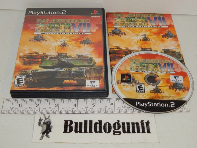 DAI SENRYAKU EXCEED VII Modern Military Tactics Complete PS2 Game ...