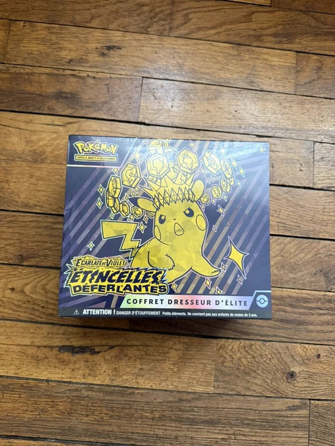 COFFRET DRESSEUR D’ÉLITE (ETB) Pokémon Etincelles déferlantes EV8 FR ...