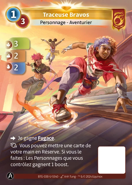 CARTE ALTERED TCG -Traceuse Bravos FOIL -BTG-038-U-5340 - Bravos EUR 4,50 - PicClick FR