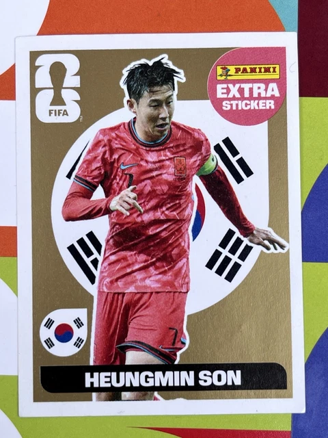 PANINI WM 2026 Heungmin Son Extra Sticker Gold EUR 15,00 - PicClick DE