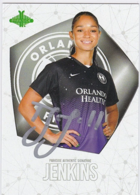 2022 PARKSIDE NWSL Darian Jenkins Signature Series Auto #SS-DJ Orlando ...